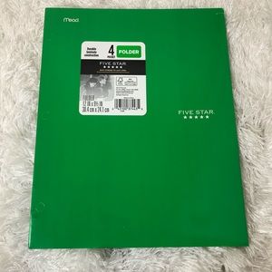 Five Star | Office | Five Star 4 Pocket Folder Bundle 8pcs New | Poshmark